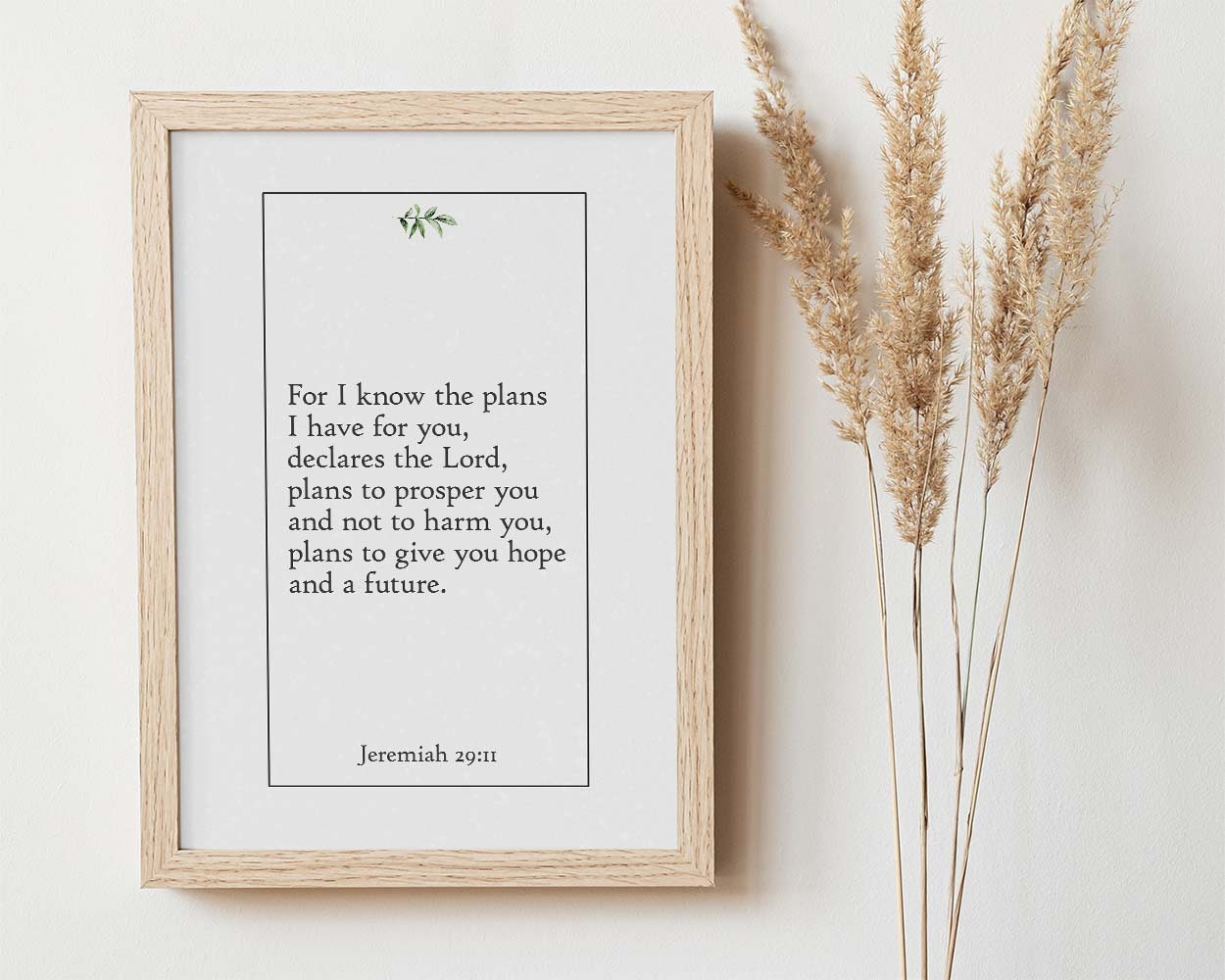 Jeremiah 29:11 - for I Know the Plans I Have for You, Nursery Bible ...