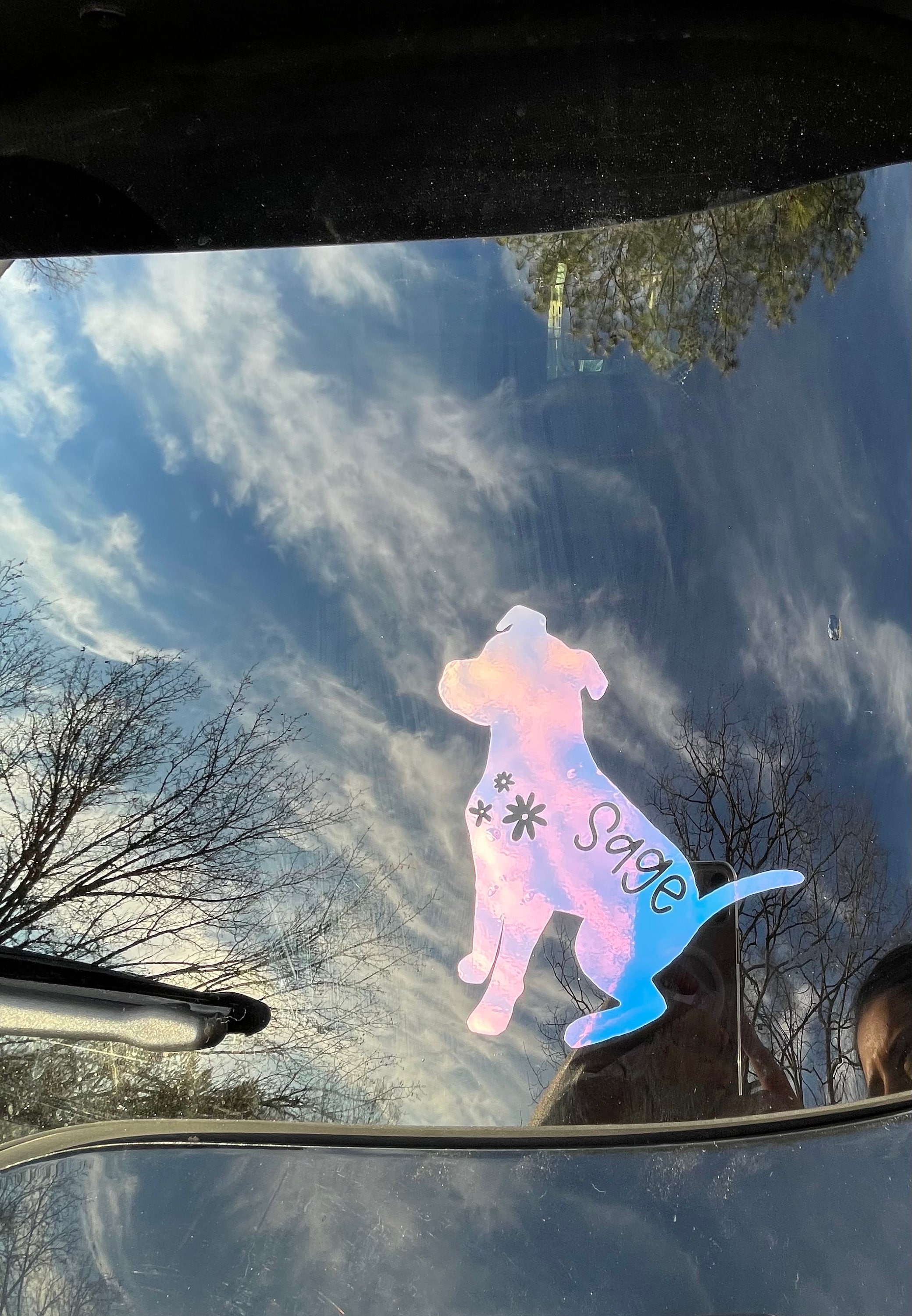 Personalized Dog Breed Decal - Etsy