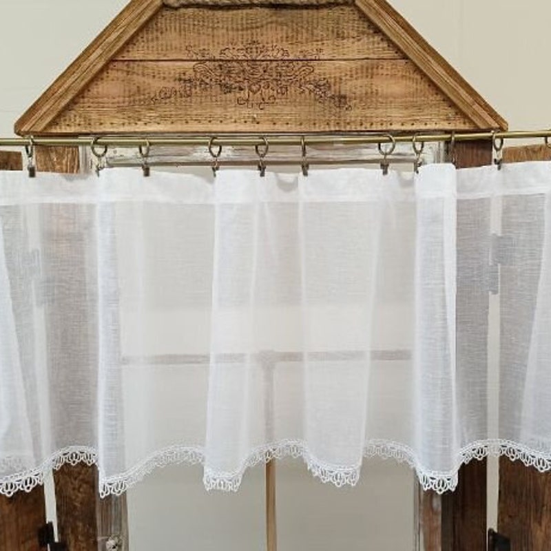 Custom Cafe Curtains - Etsy