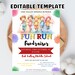 Fun Run Invitation: School Charity Race, Editable Template (digital ...