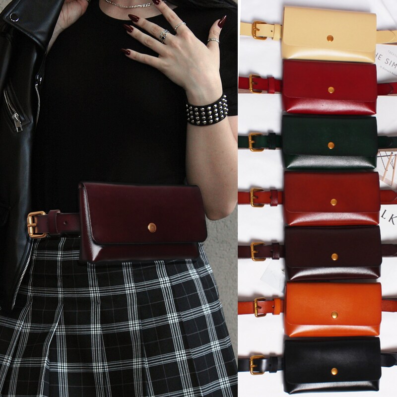 Leather Belt Bag - Etsy