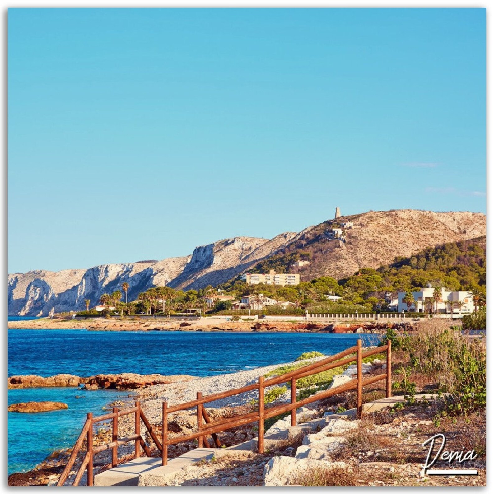 Dénia Poster Print Wall Art | Dénia Home Decor | Denia Impression ...
