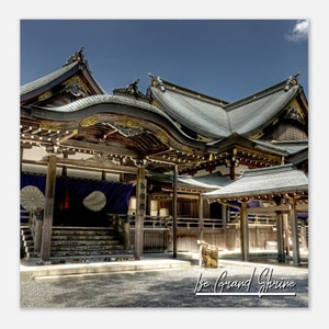 Ise Grand Shrine Japan Travel Poster Wall Art | Ise Grand Shrine Home ...