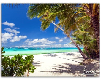 Boracay Travel Poster, Philippines Wall Art, Philippines Print, Boracay ...