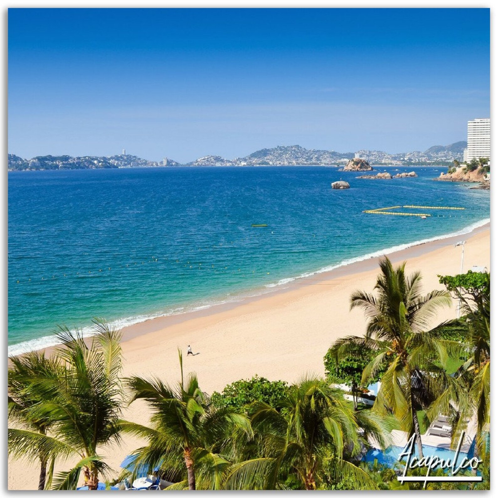 Acapulco Poster Mexico Print Wall Art Acapulco Home Decor Gift Acapulco ...