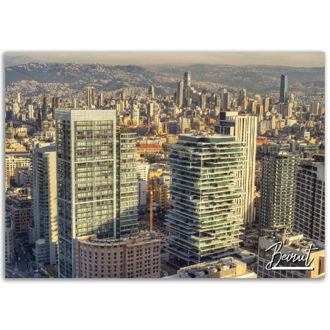 Beirut Poster Lebanon Print Wall Art Beirut Home Decor Gift Hangings ...