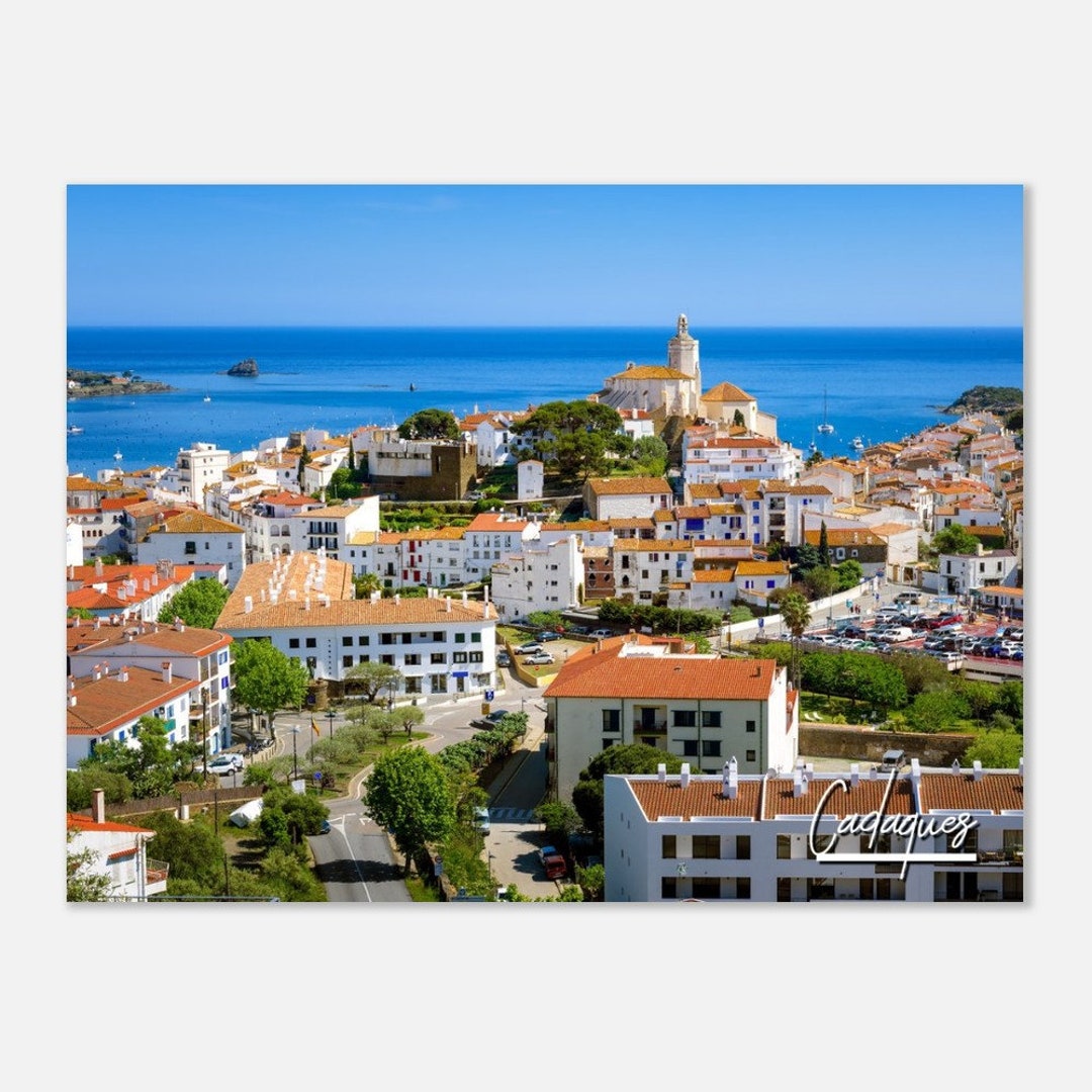 Cadaques Spain Poster Print Wall Art Cadaques Town Home Decor Cadaques ...