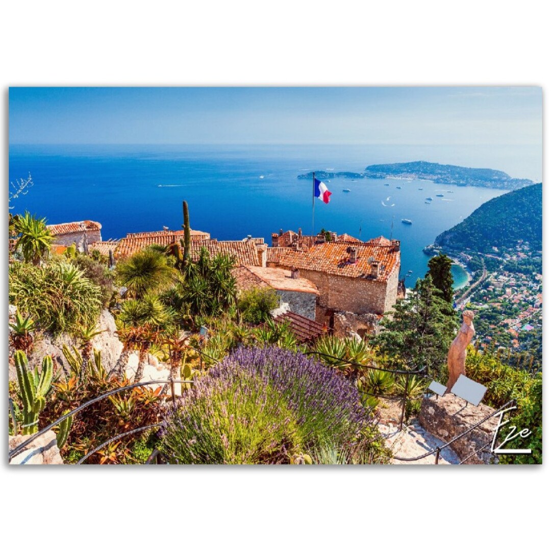 Eze France Poster Print Wall Art | Eze France Home Decor | Eze Digi ...