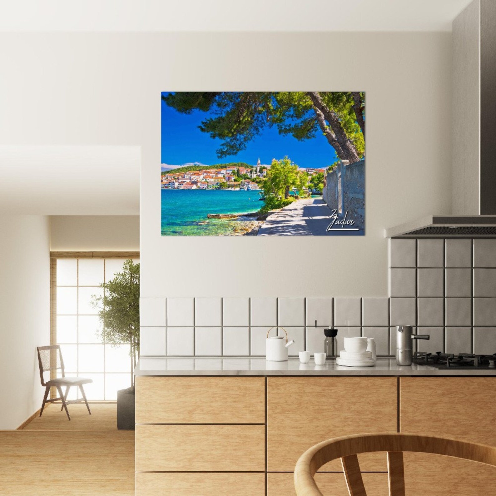 Zadar Poster Print Wall Art Zadar Home Decor Zadar Croatia Digital ...