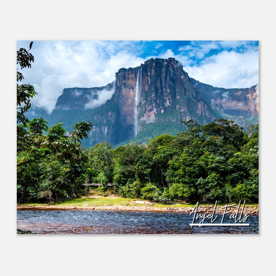 Angel Falls Venezuela Poster Print Wall Art | Angel Falls Home Decor ...