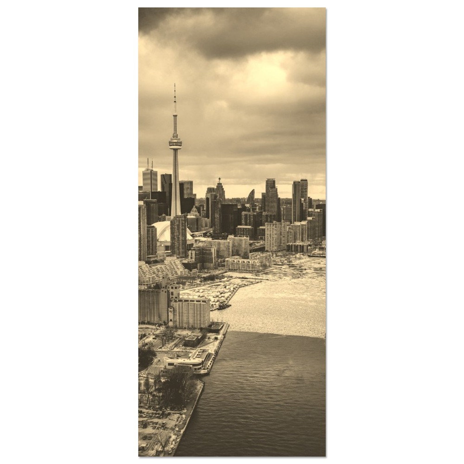 Vintage Toronto Canada Travel Poster Print Wall Art Retro Toronto City ...