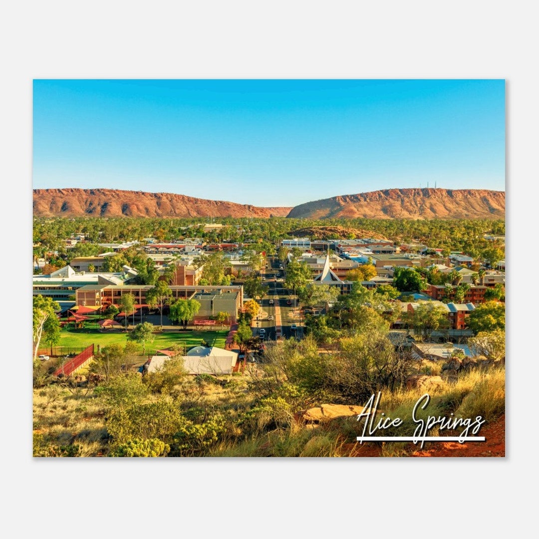 Alice Springs Poster Print Wall Art | Alice Springs Home Decor | Alice ...