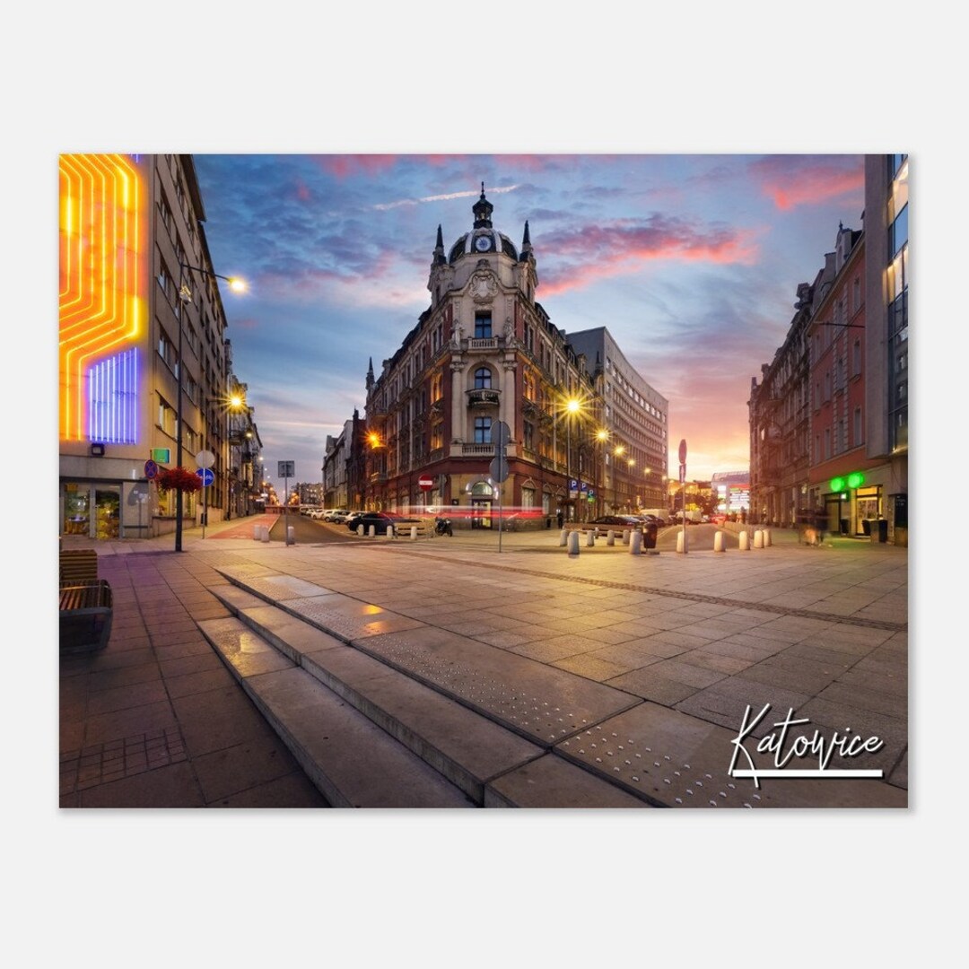 Katowice Central Square Print: Poland Travel Photo Print - Etsy