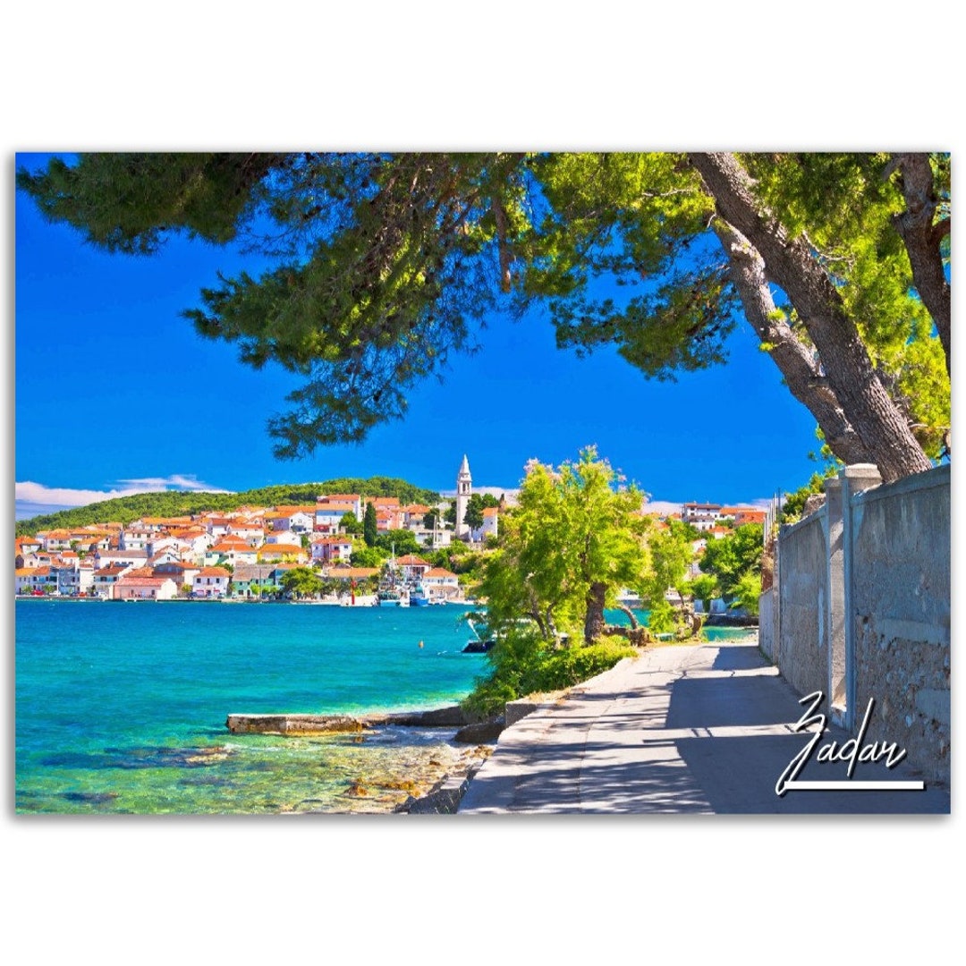 Zadar Poster Print Wall Art Zadar Home Decor Zadar Croatia Digital ...