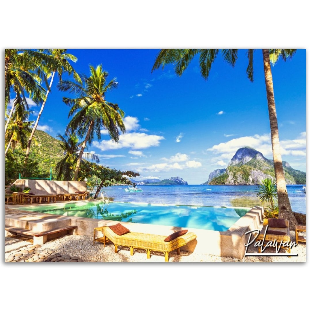 Palawan Poster Print Wall Art | Palawan Home Decor Gift Hangings ...
