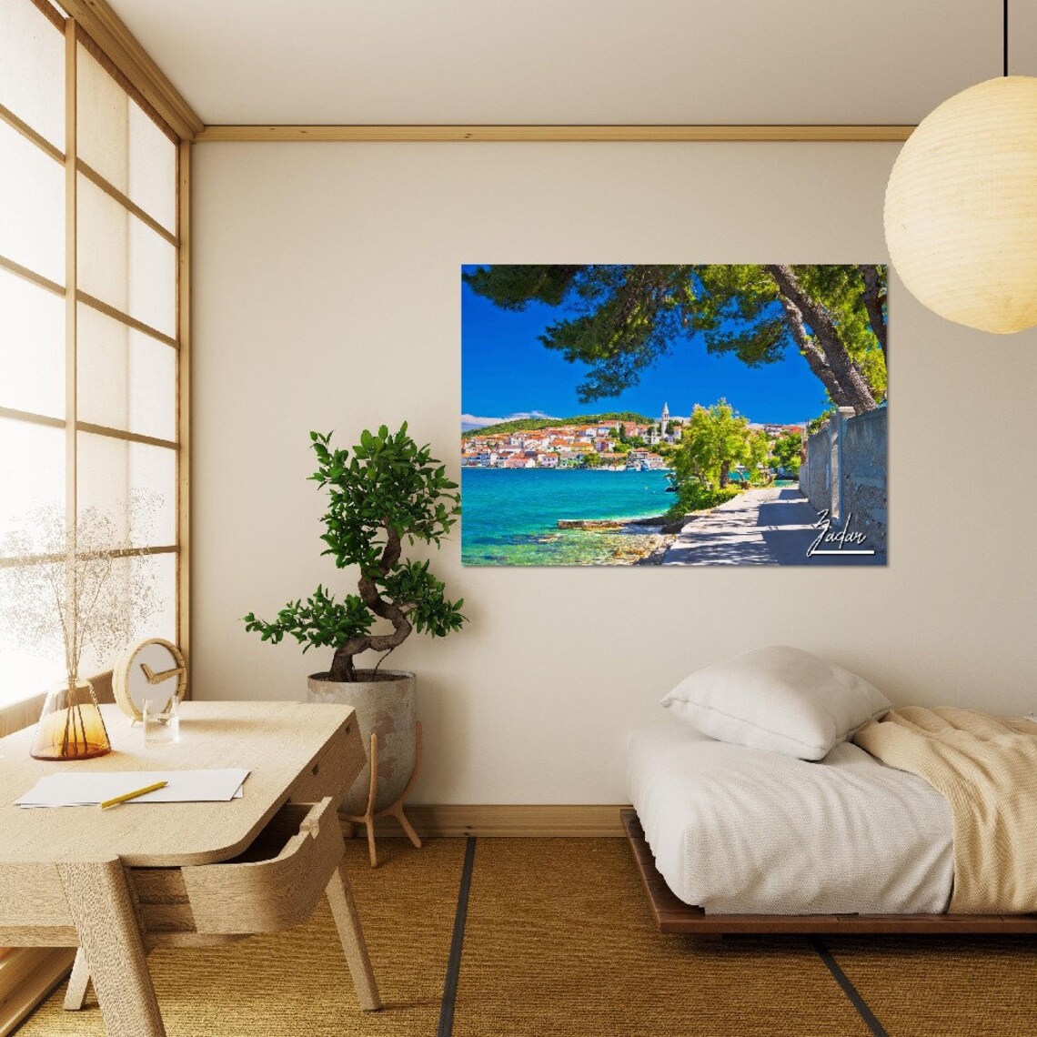 Zadar Poster Print Wall Art Zadar Home Decor Zadar Croatia Digital ...