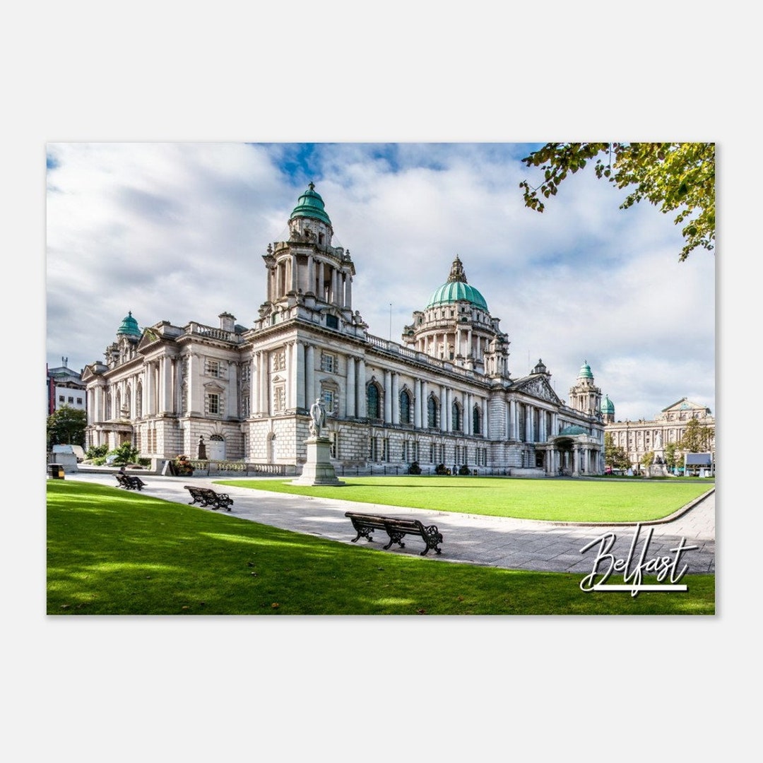 Belfast Northern Ireland Poster Print Wall Art Belfast Home Decor ...