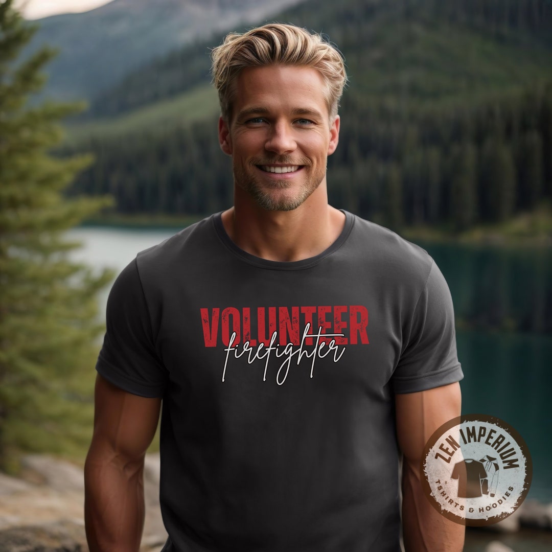 Volunteer Firefighter Shirt, Casual Wear or Duty Support Attire ...