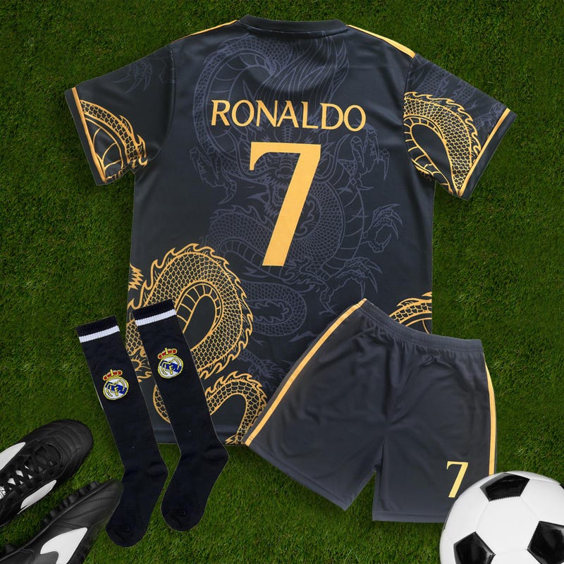 White Ronaldo Jerseys - Etsy