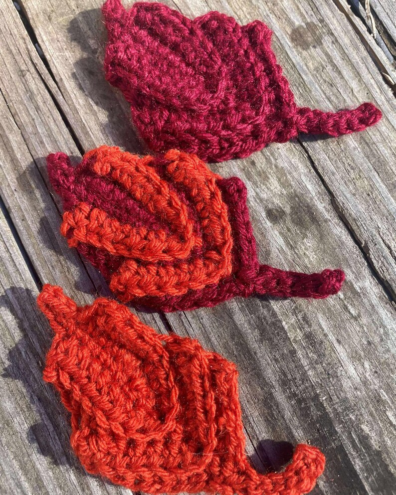 Autumn Leaf Crochet Pattern – Easy Fall Crochet - Etsy