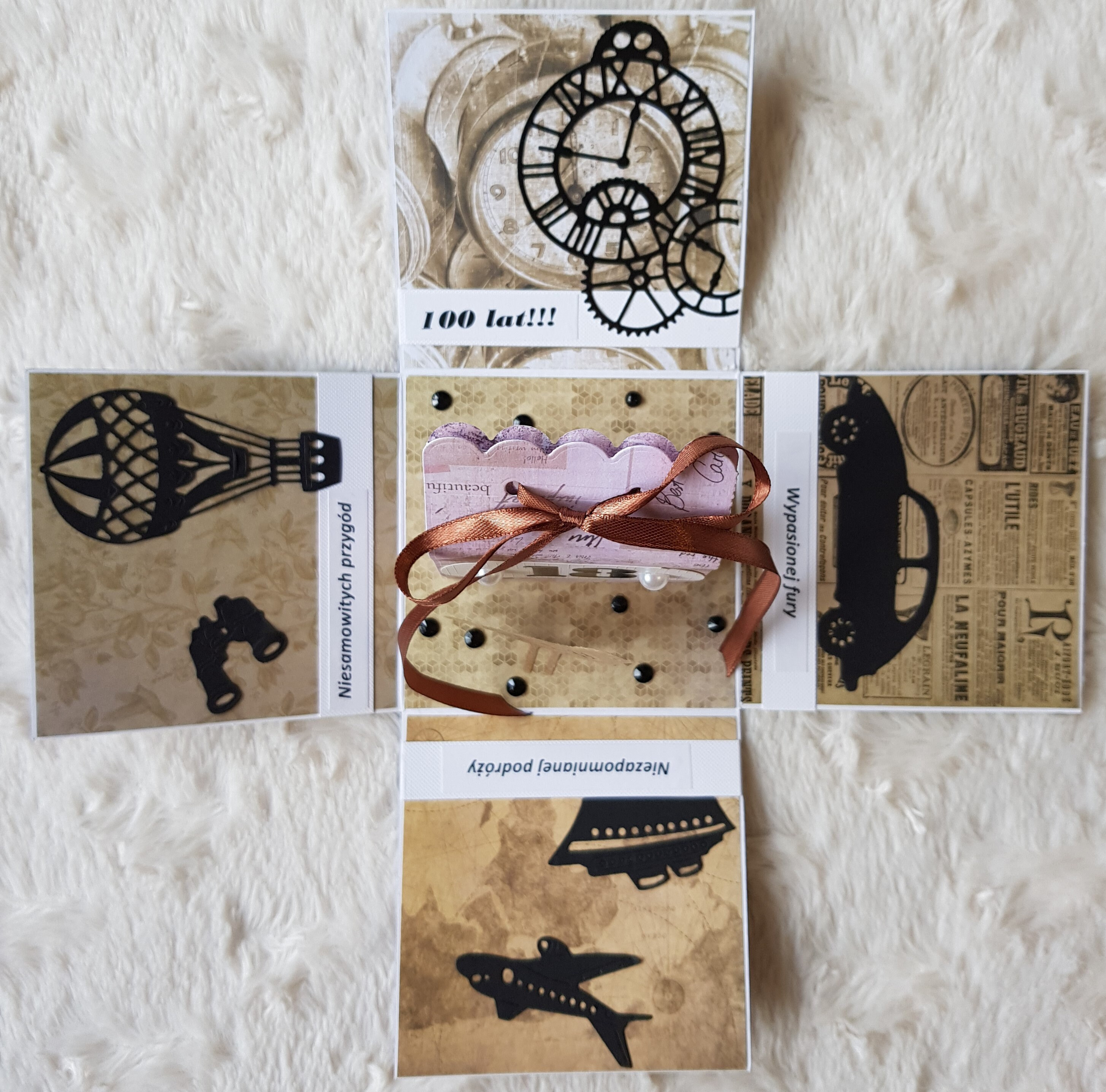 Birthday Exploding Box, Greeting Cards - Etsy