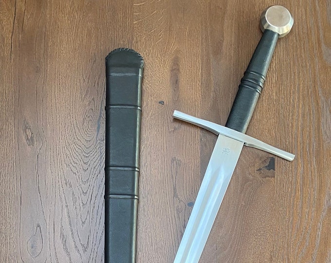 Two Handed Practice Combat Longsword 3mm Edge Battle Reenactment - Etsy