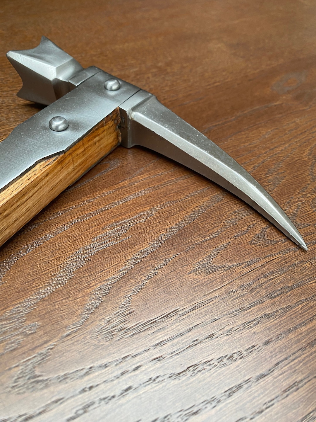 Two Handed Medieval War Hammer Ravens Beak - Etsy UK