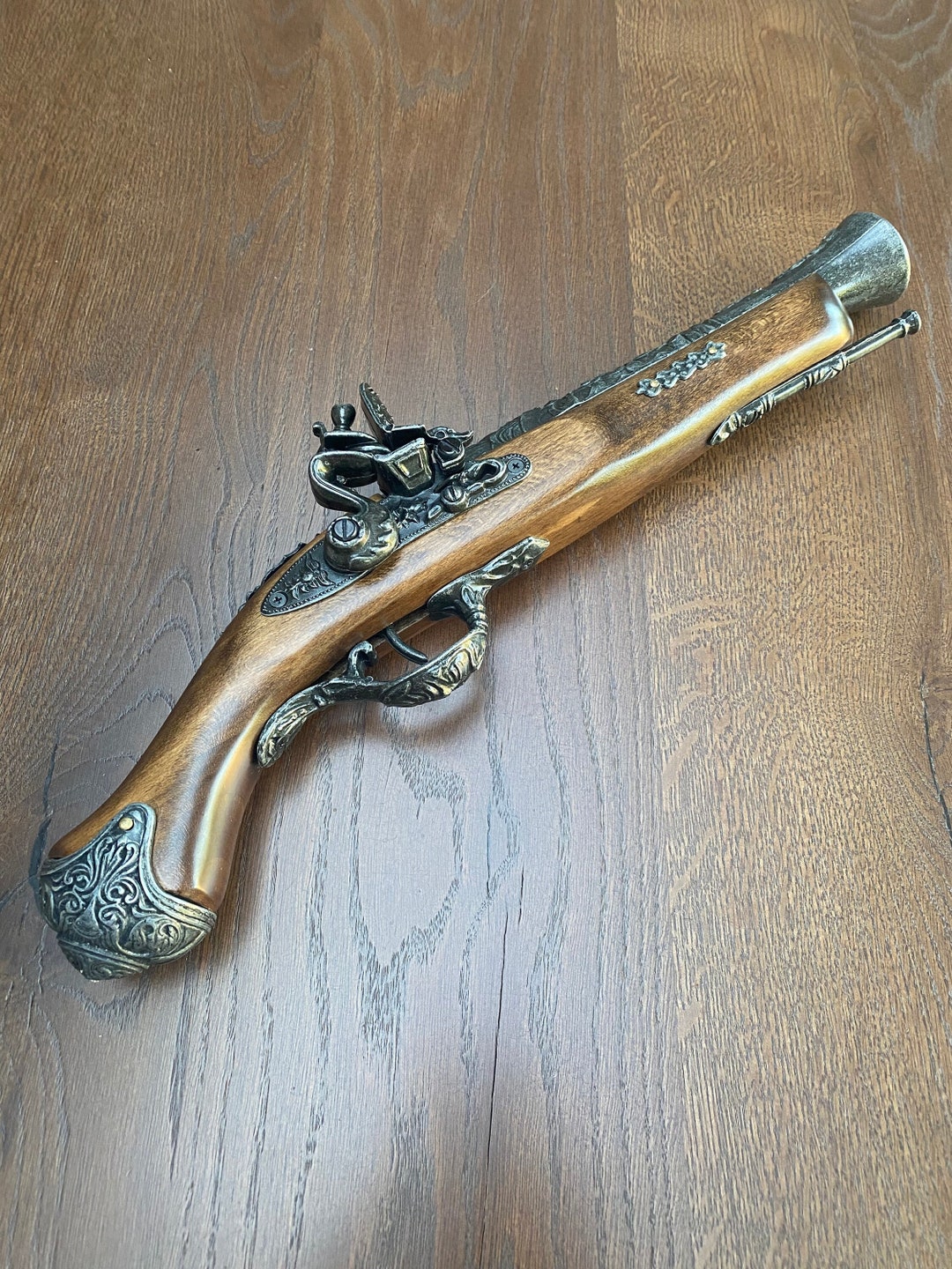 Flintlock Blunderbuss Pistol 17th Century Pirate Reenactment Costume ...
