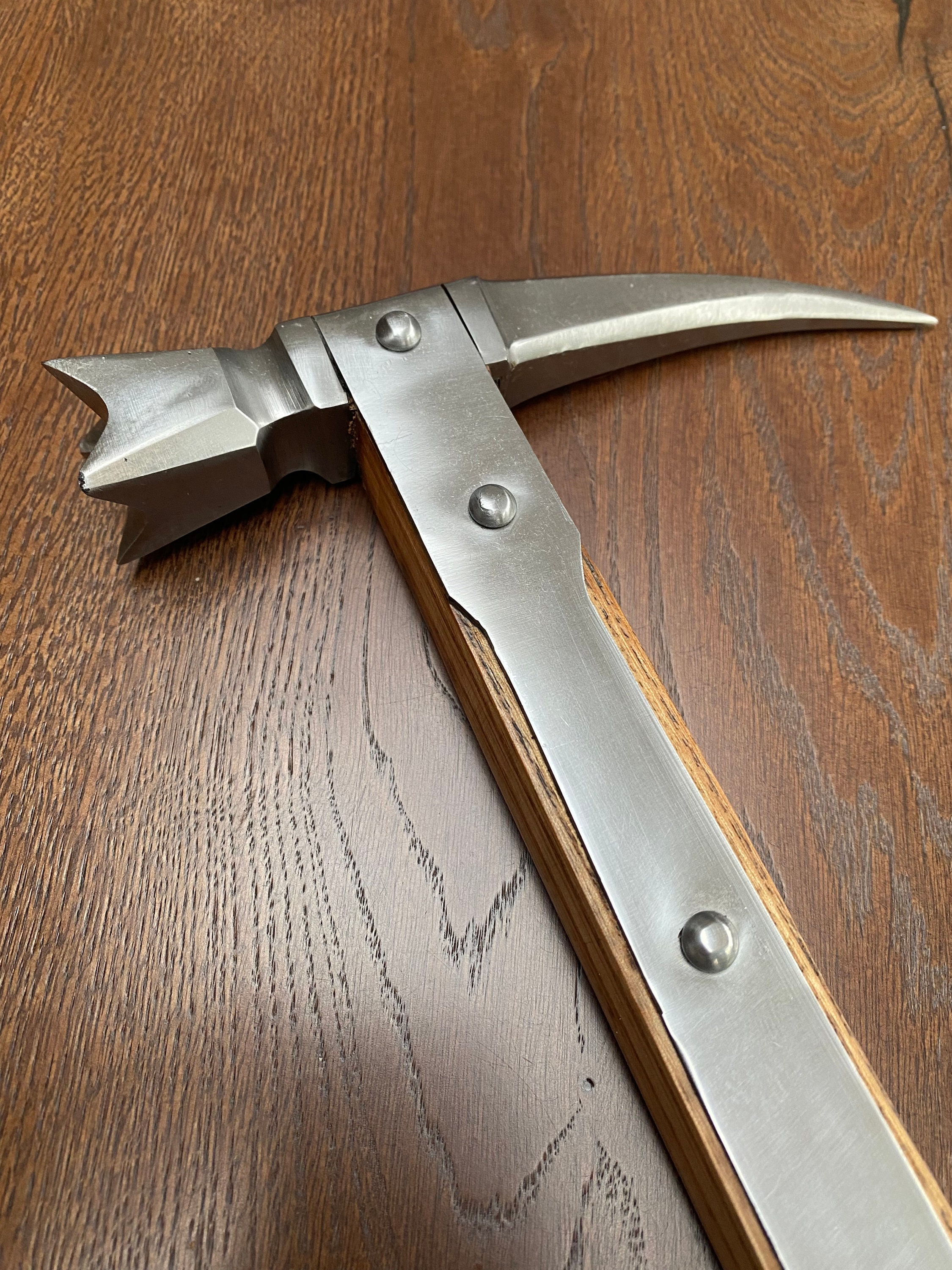 Two Handed Medieval War Hammer Ravens Beak - Etsy UK