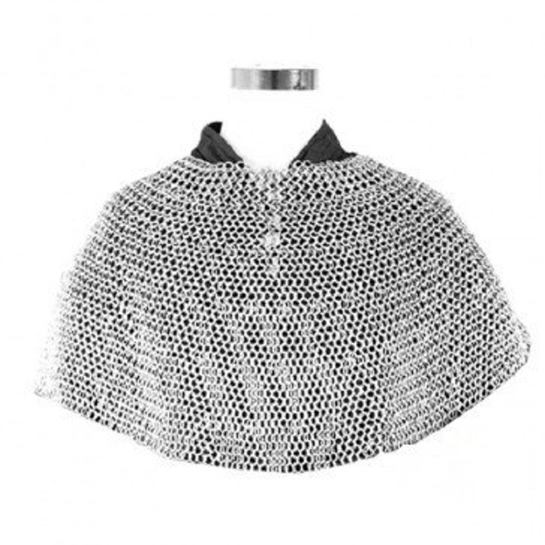 Aventail Chainmail Natural Finish Knight Armour Crusader - Etsy