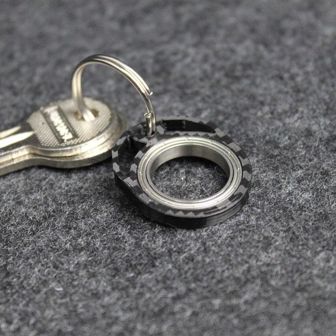 Keyrambit Keyspinner Keychain Spinner Classic Black Carbon - Etsy
