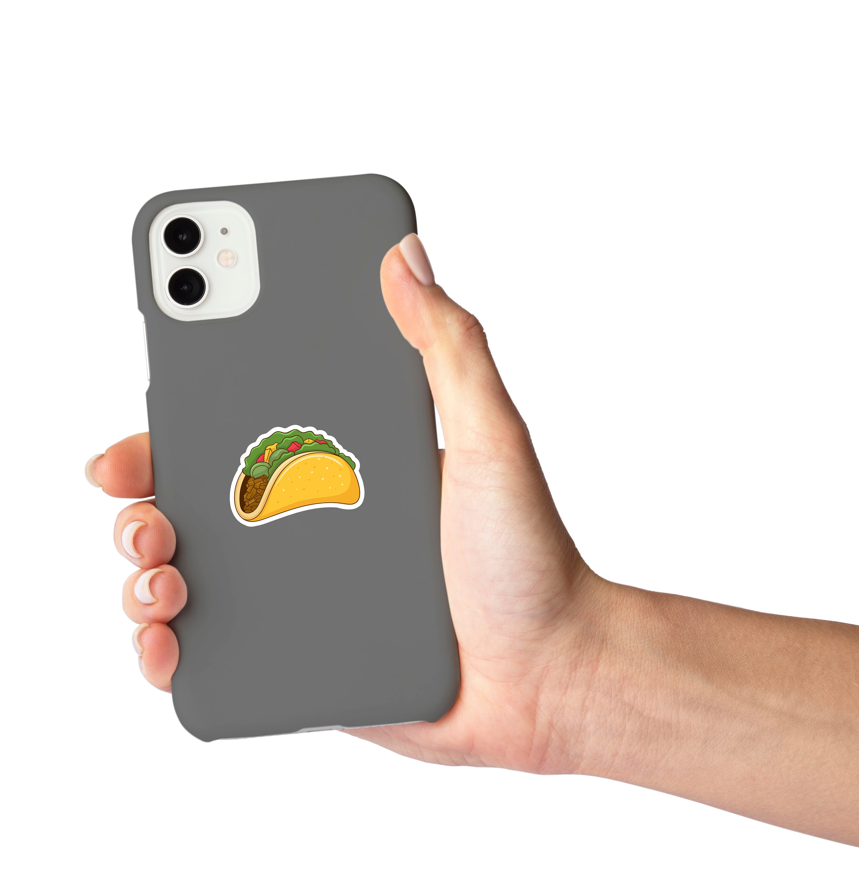 Taco Laminated Vinyl Sticker Decal - Two Pack! - Etsy