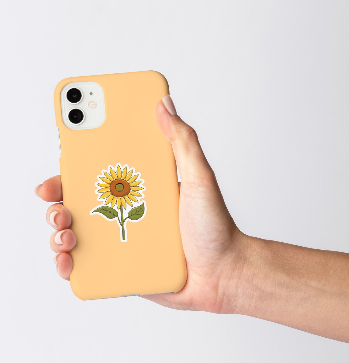 Sunflower Laminated Vinyl Sticker Decal - Two Pack! - Etsy