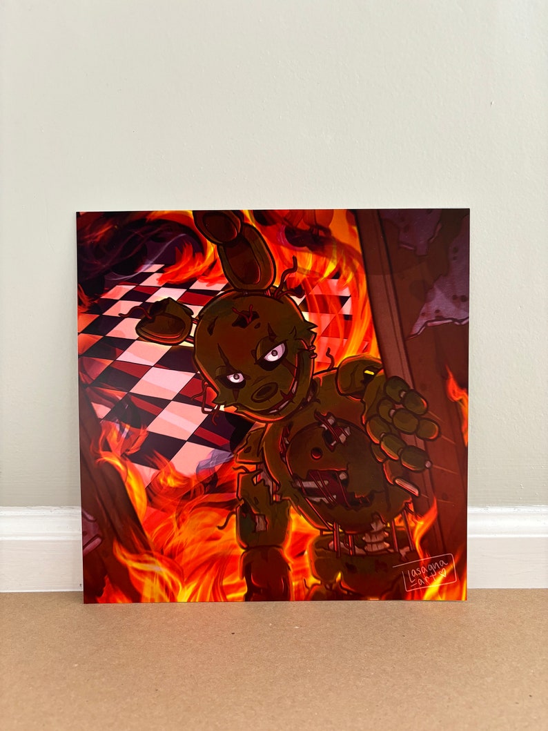 Springtrap (FNAF) Art Print - Etsy