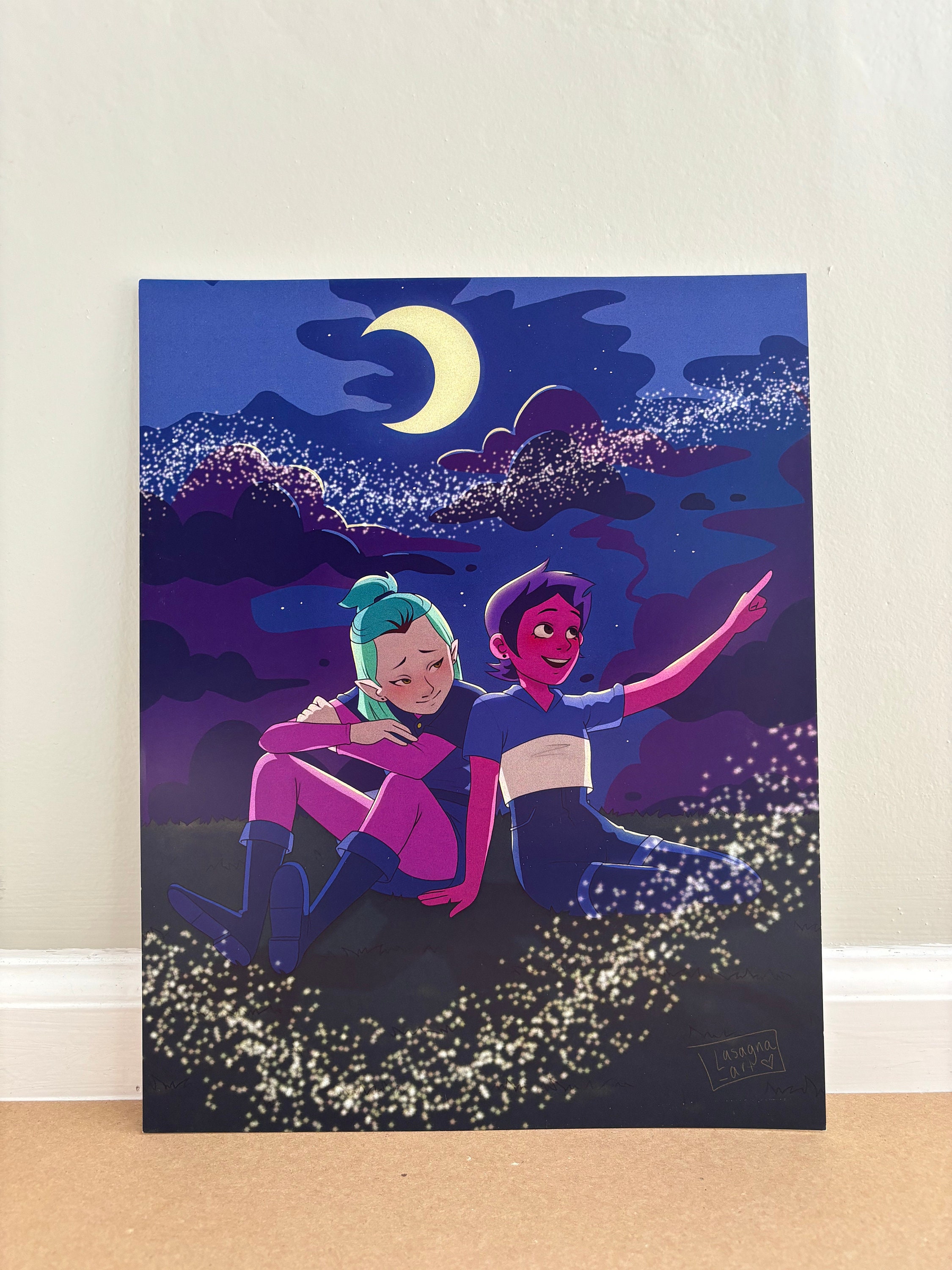 Lumity (the Owl House) Art Print - Etsy