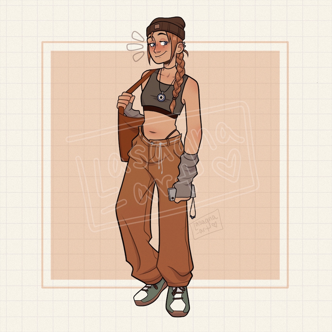 Original Character Art Print - Etsy