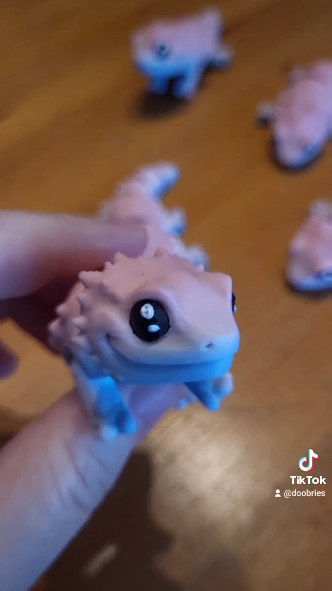 Mini Bearded Dragon 3d Printed Fidget Toy Movable - Etsy