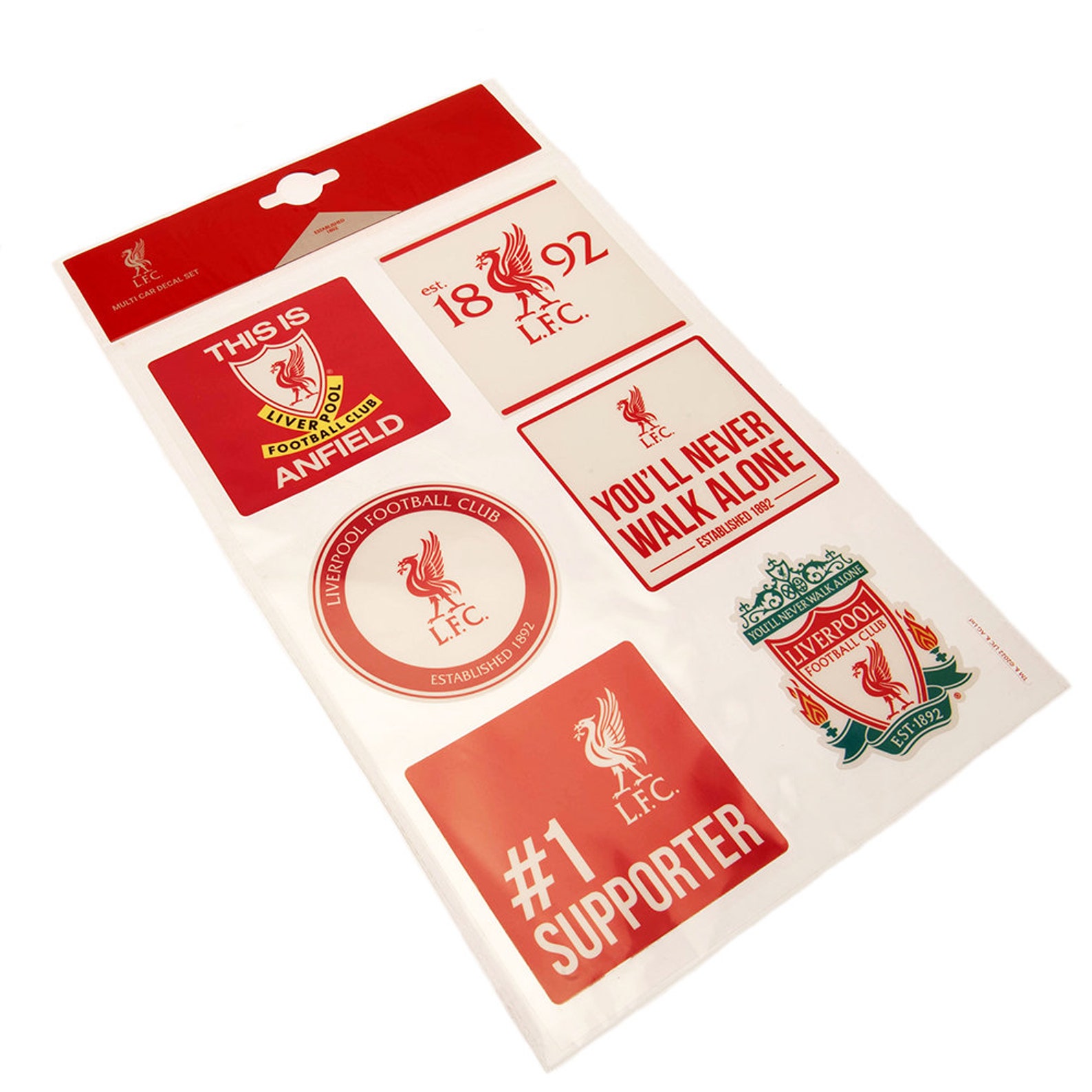 Liverpool FC Car Decal Set - Etsy