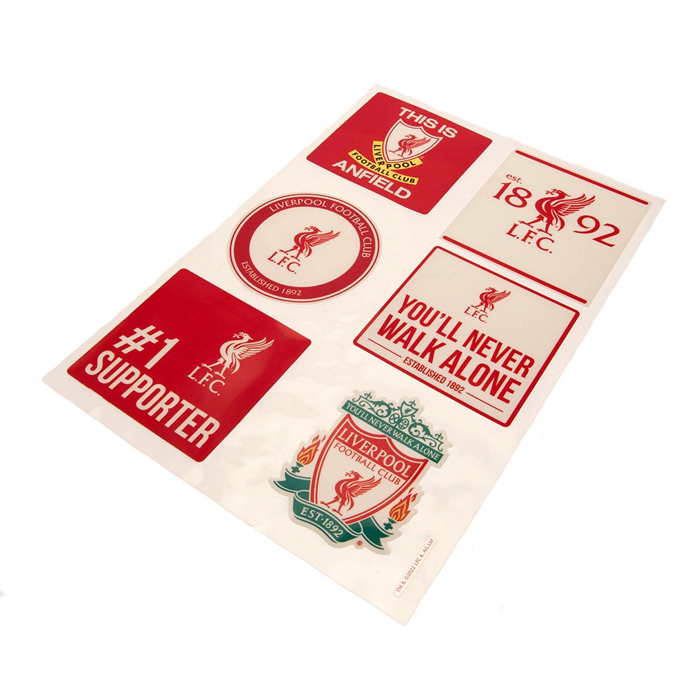 Liverpool FC Car Decal Set - Etsy