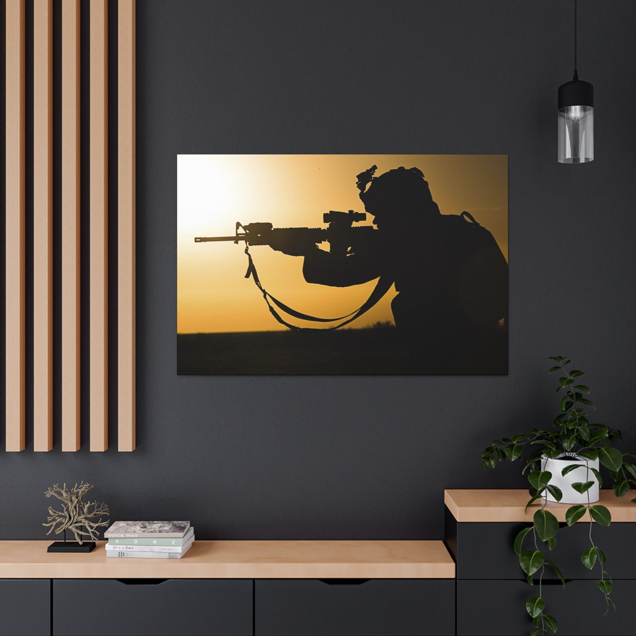 CANVAS ART Army Wall Art Military Wall Art Military Canvas Army Art ...
