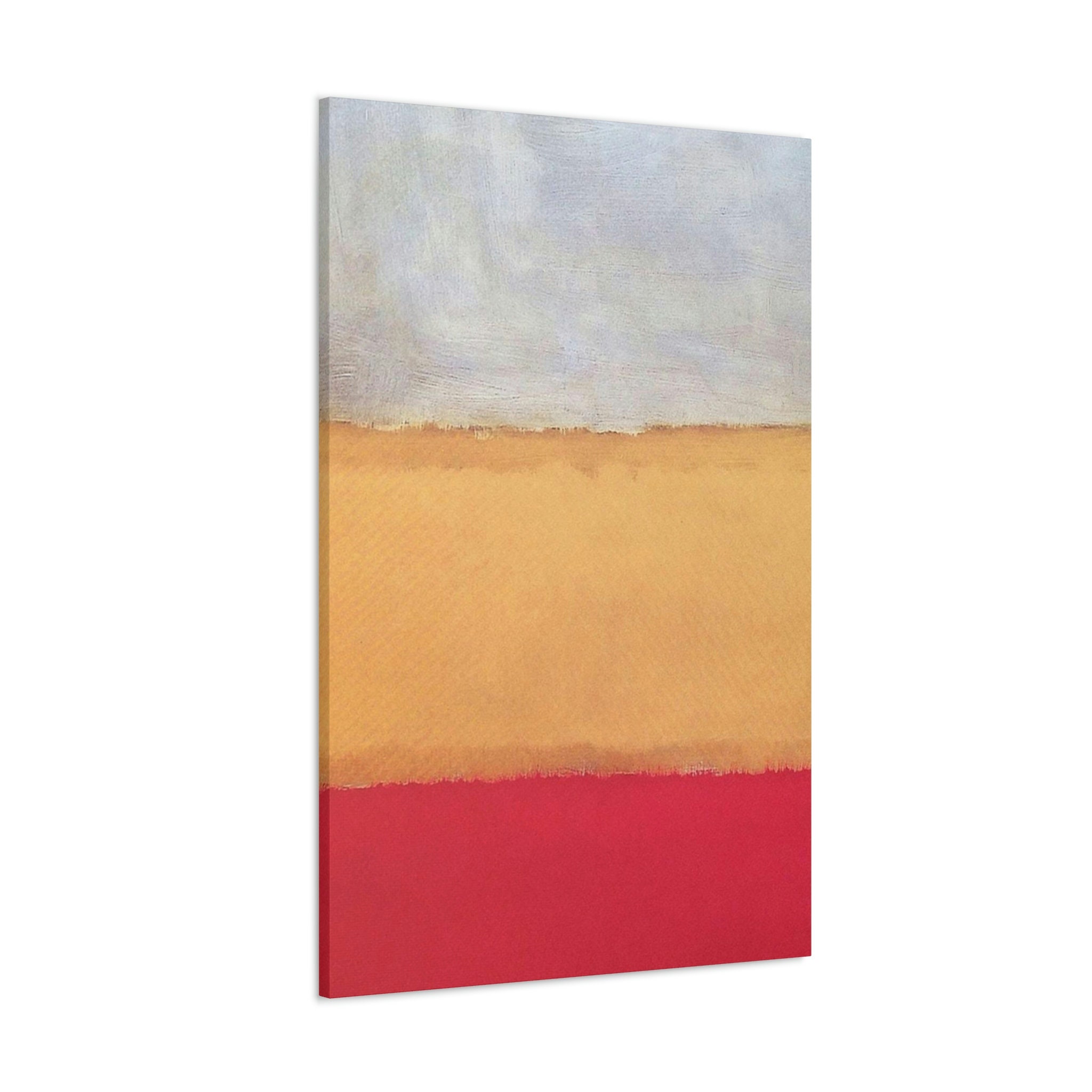 CANVAS ART Mark Rothko Wall Art Red Grey Gold Abstract Art Mark Rothko ...
