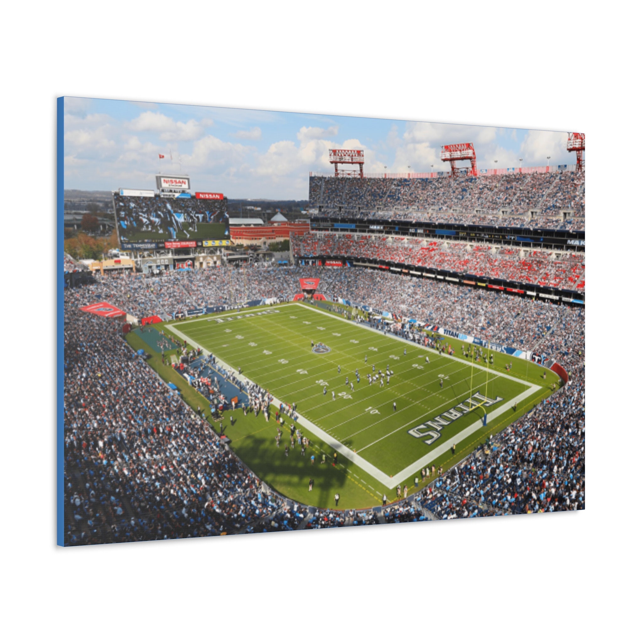 CANVAS ART - Tennessee Titans Wall Art | Titans Stadium Wall Art ...