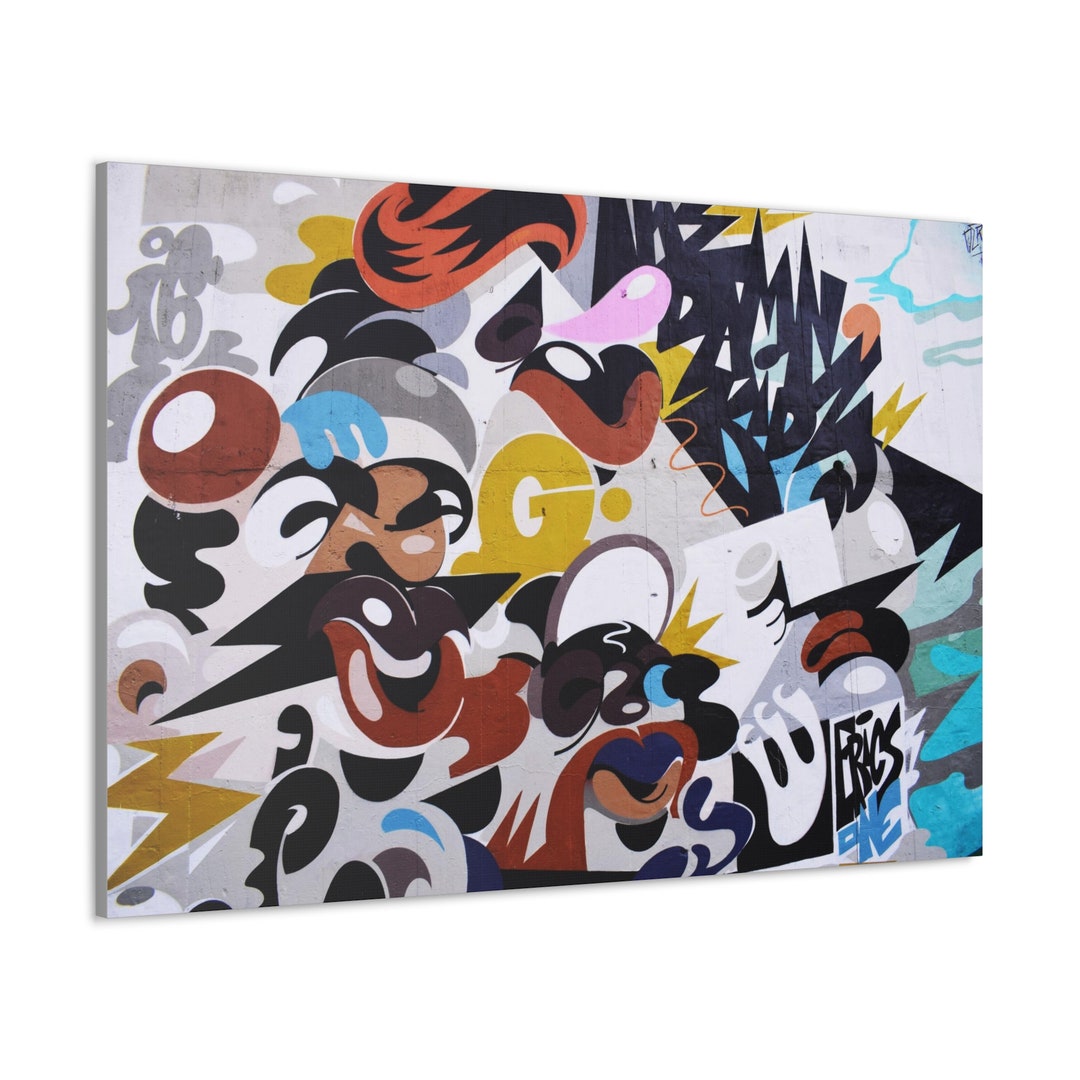 CANVAS ART - Graffiti Wall Art | Abstract Graffiti Art | Graffiti Wall ...