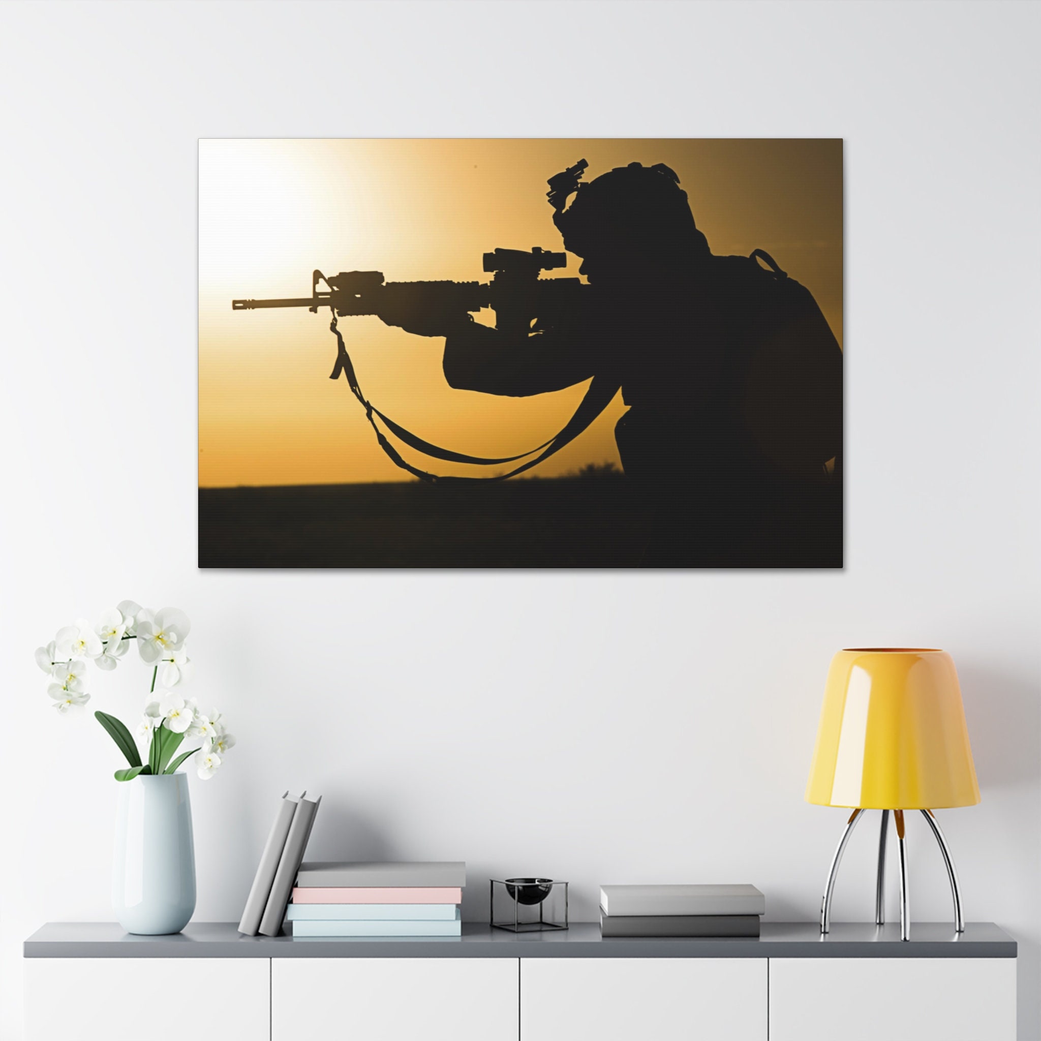 CANVAS ART Army Wall Art Military Wall Art Military Canvas Army Art ...