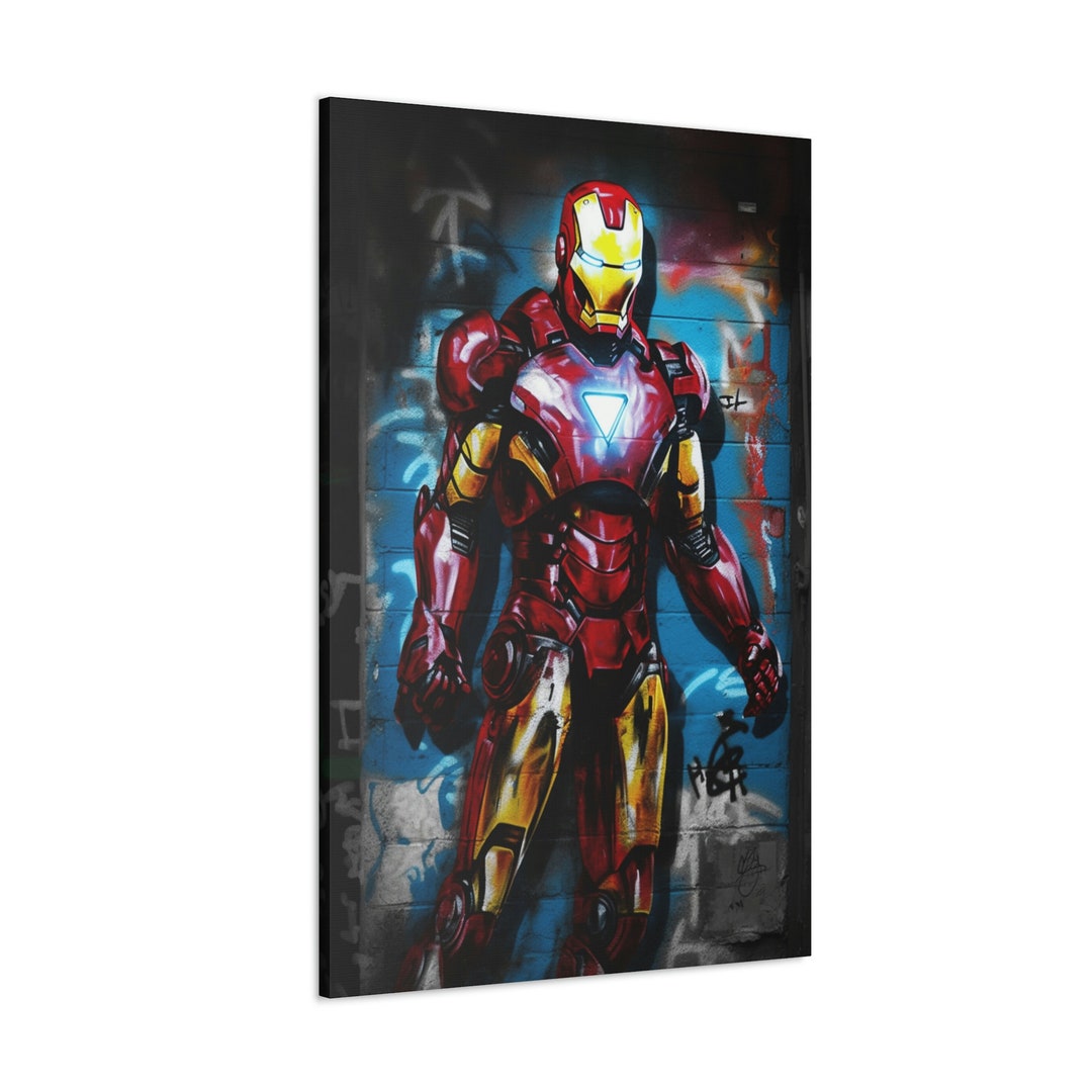 CANVAS ART - Iron Man Wall Art | Iron Man Canvas Art | Iron Man ...