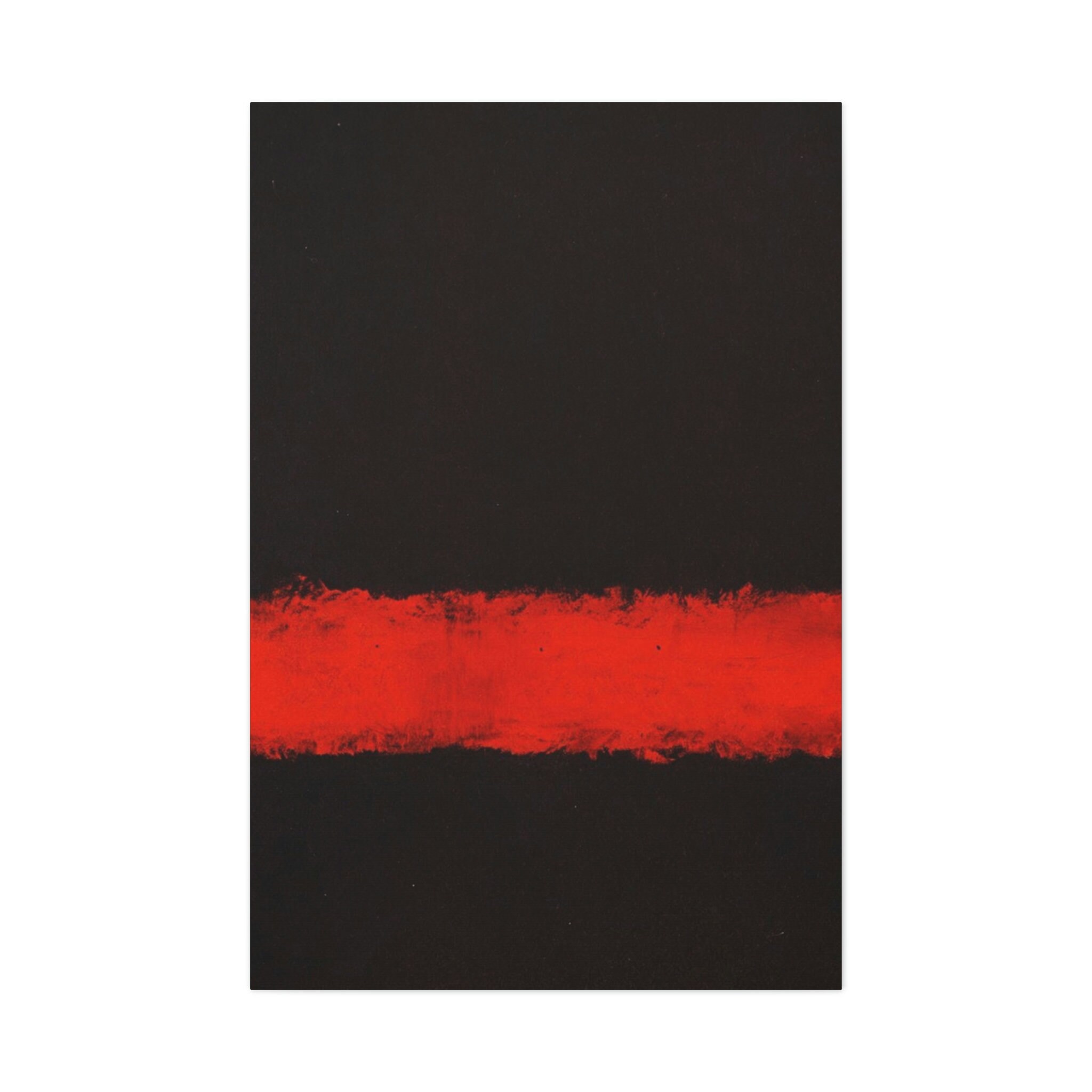 CANVAS ART Mark Rothko Wall Art Red Black Abstract Art Mark Rothko Art ...