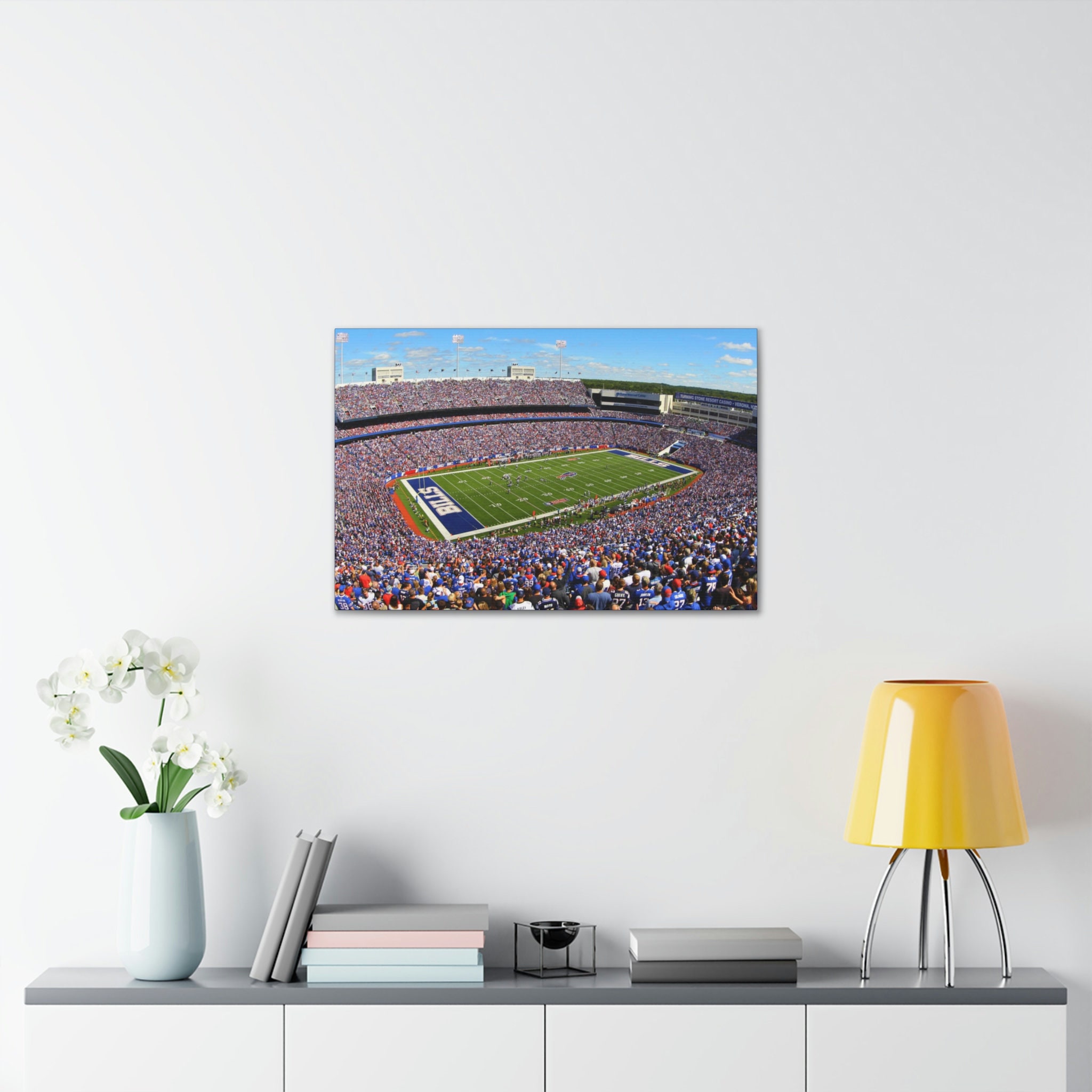 CANVAS ART Buffalo Bills Stadium Wall Art Highmark Stadium - Etsy