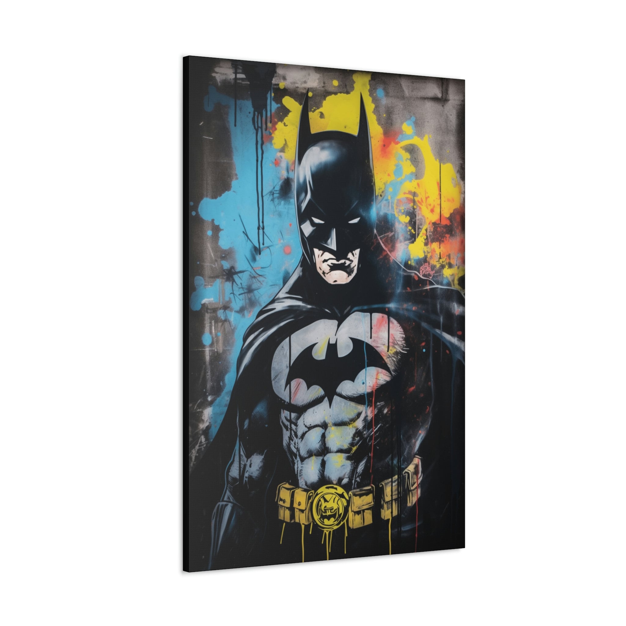 CANVAS ART Batman Wall Art Batman Canvas Print Batman - Etsy