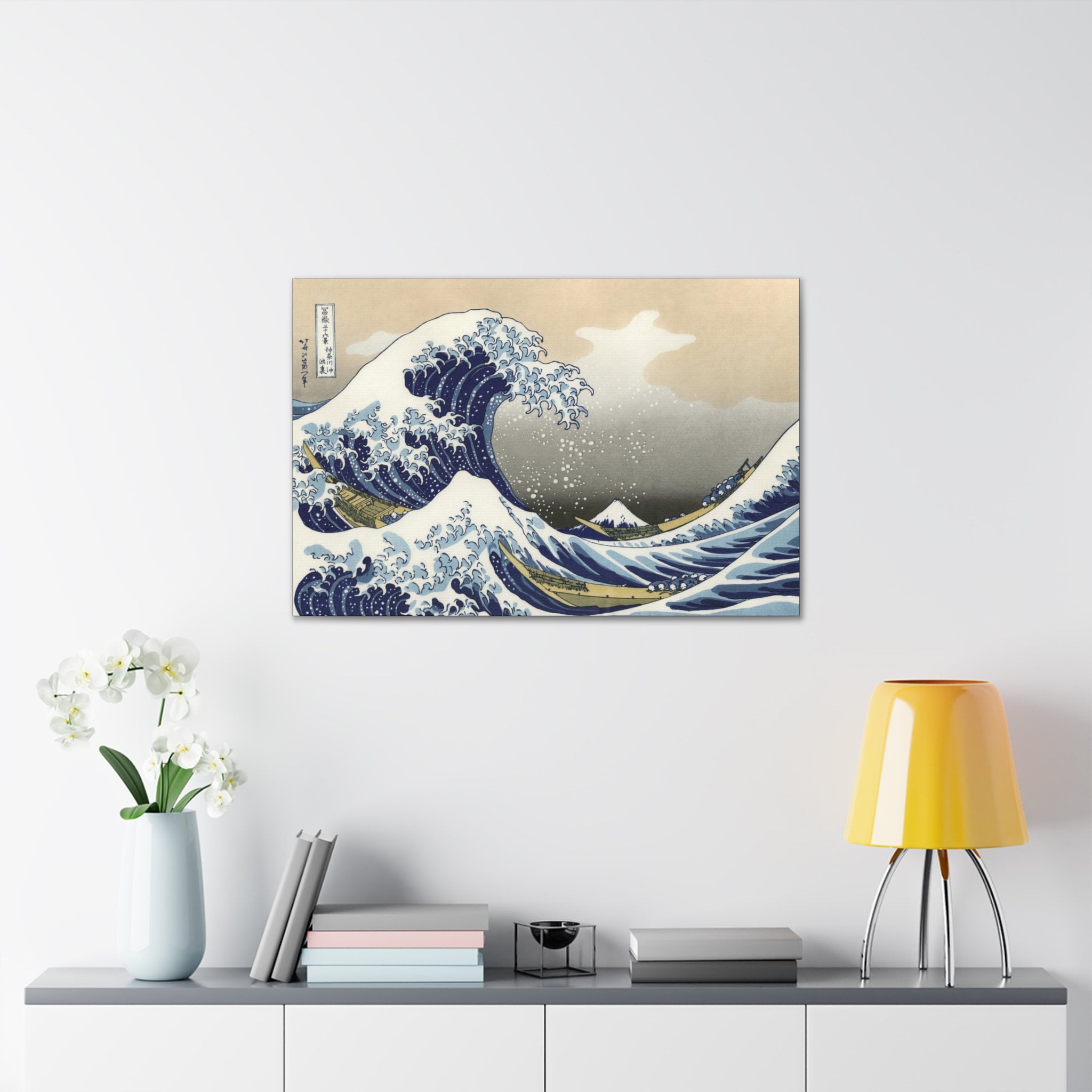 CANVAS ART - the Great Wave off Kanagawa Wall Art | the Great Wave ...