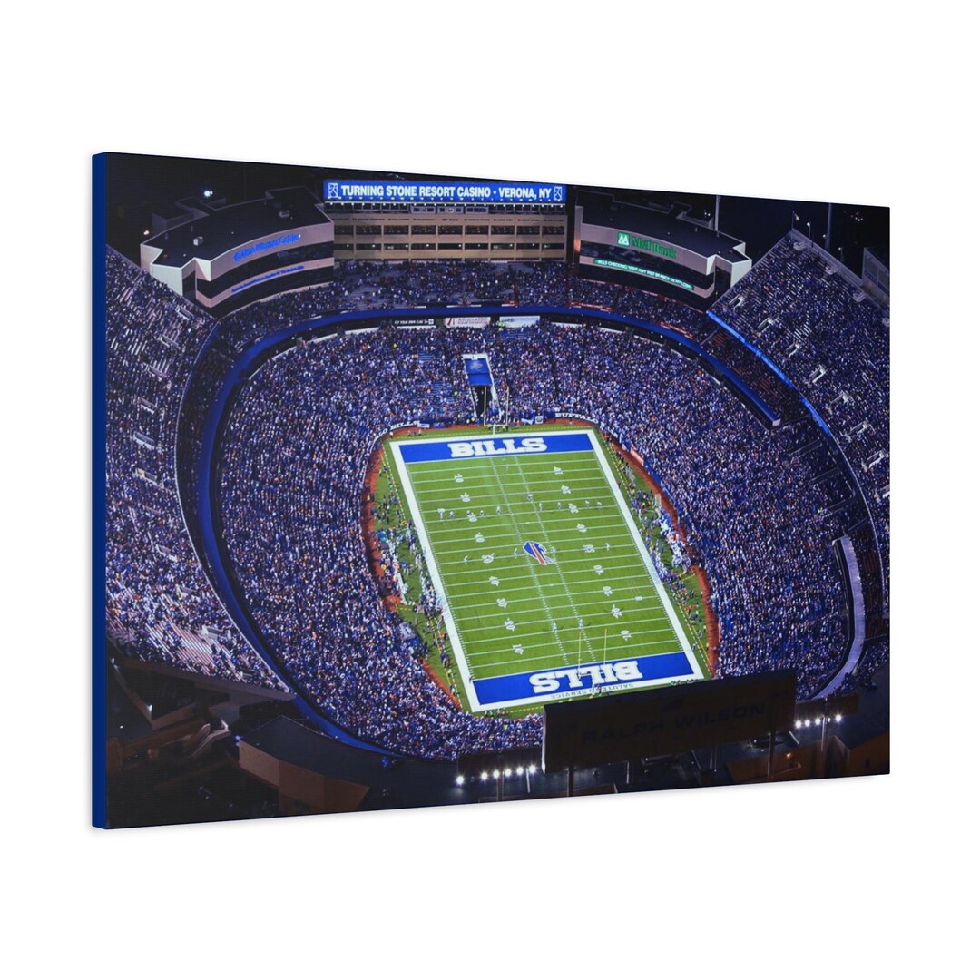 CANVAS ART - Buffalo Bills Stadium Wall Art | Highmark Stadium Wall Art ...